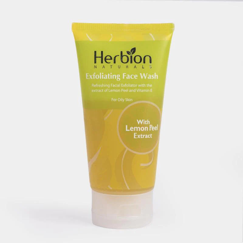 Herbion Naturals Lemon Exfoliating Face Wash - FlyingCart.pk